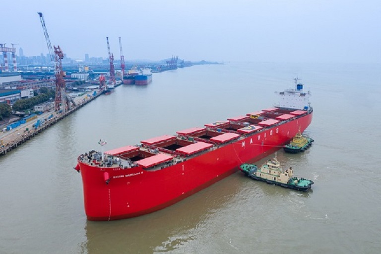 Kawasaki Delivers Bulk Carrier NAVIOS MAGELLANⅡ - VesselFinder