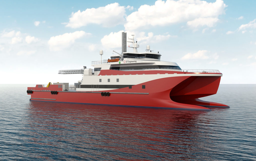 ST Engineering Introduces New LNG Catamaran Ship Design For Offshore ...