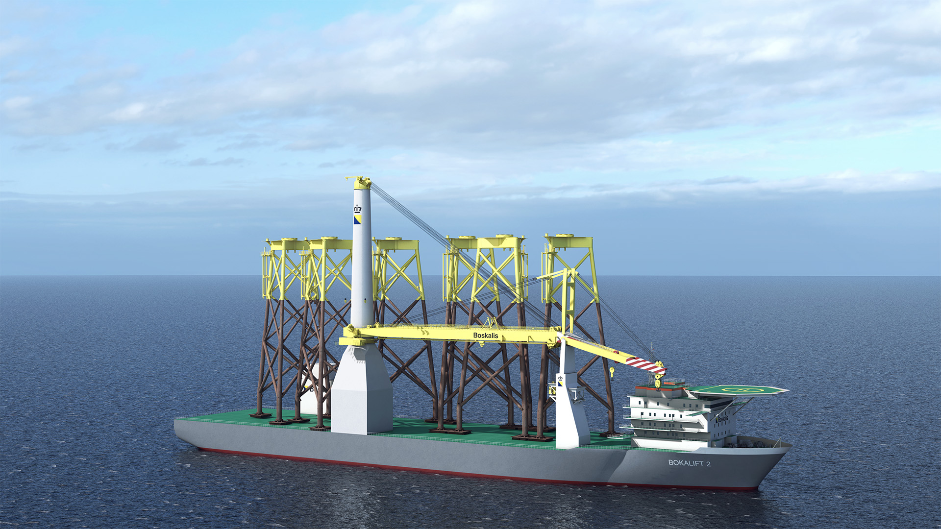 Important milestone Bokalift 2 crane vessel conversion - VesselFinder