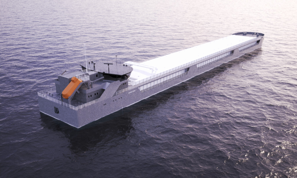 United Shipbuilding Corporation developed its own cargo ship design ...