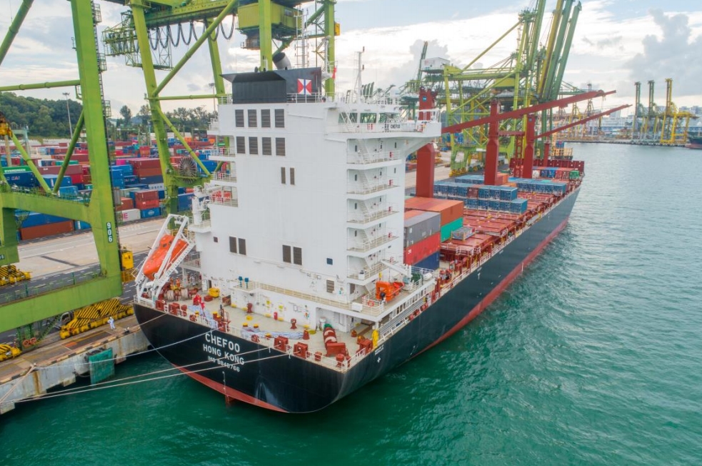 Swire Shipping welcomes its second 2400TEU vessel, MV Chefoo, into its ...