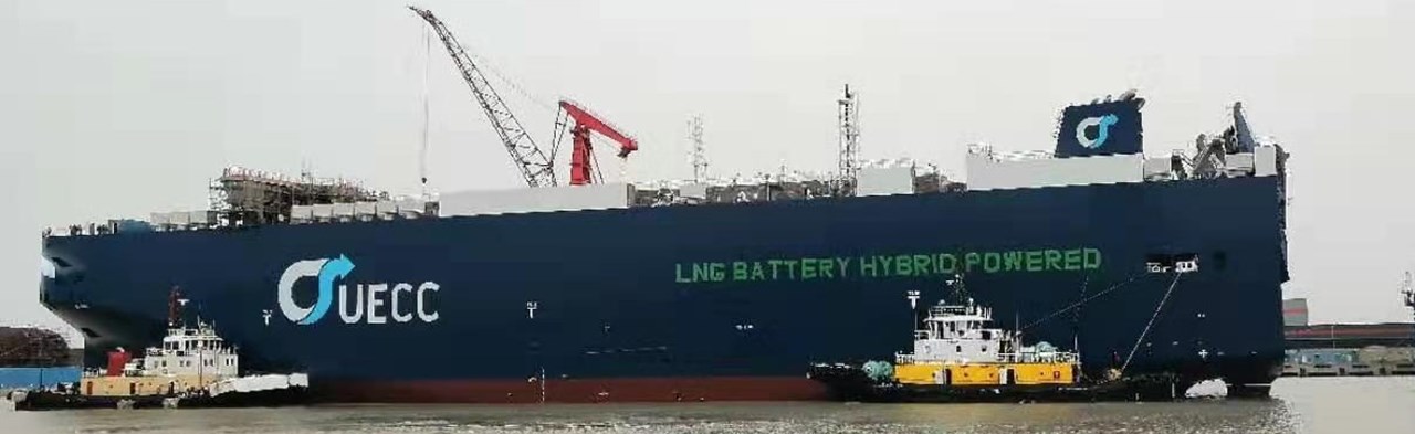 UECC floats first of three LNG battery hybrid PCTCs - VesselFinder
