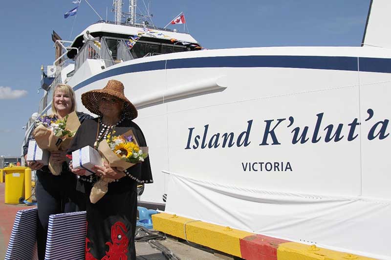 BC Ferries announces the names of the newest Island Class ferries ...