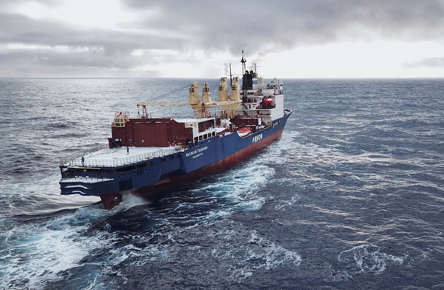 FESCO vessel set sails to Antarctica to supply Indian scientific ...