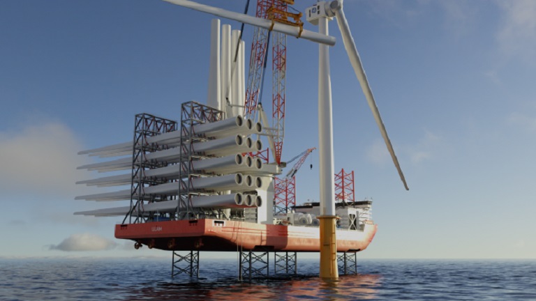 ABS Grants AIP to Innovative WTIV Integrated Feeder Barge - VesselFinder