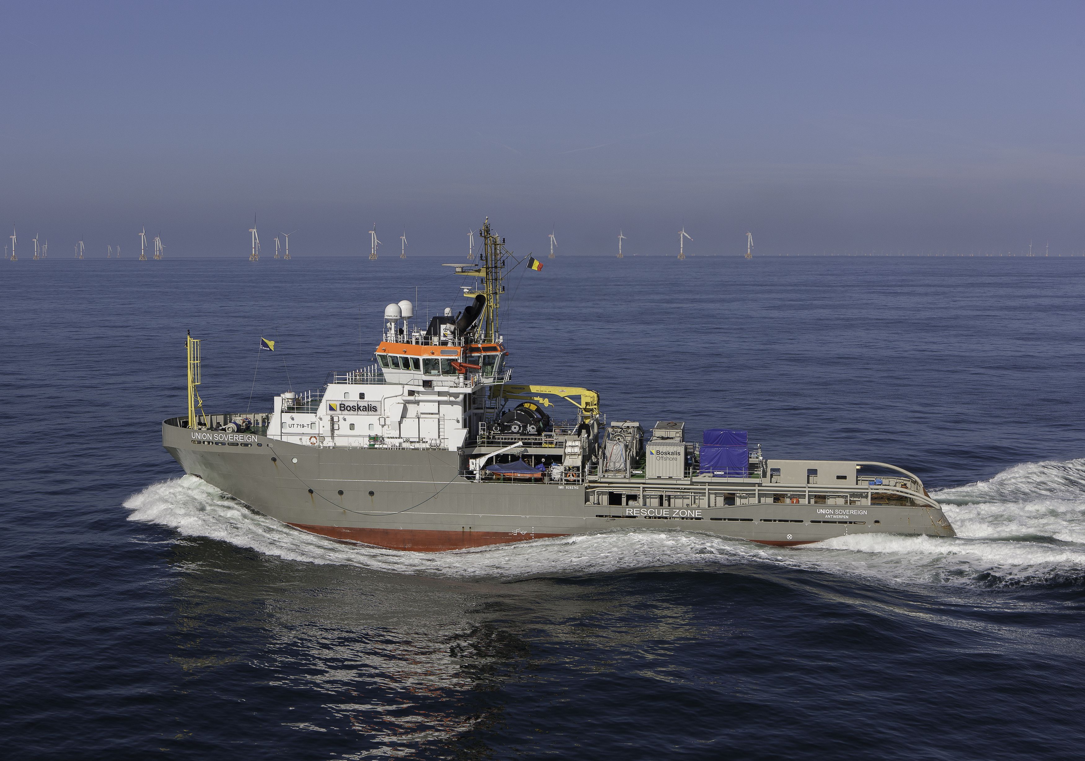 Boskalis successfully salvages ship just off the Dutch coast - VesselFinder