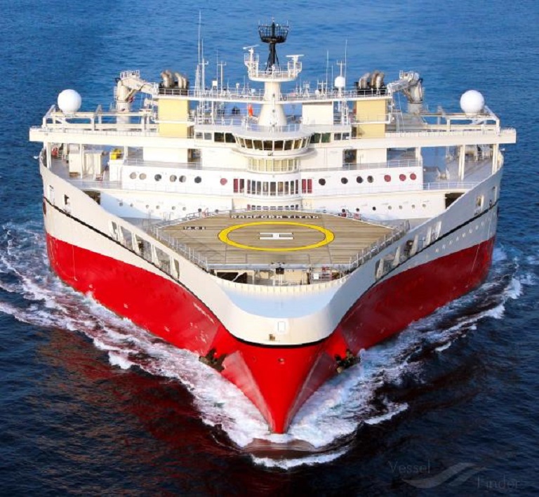 Ramform Titan Makes First Ever US Port Call - VesselFinder